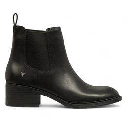 Windsor Smith &ndash; Schwarze klassische Chelsea-Boots aus Leder &ndash; Ersetzen