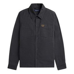 Fred Perry - "Anchor" Hemdjacke f&uuml;r Herren (Grau)