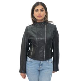 Damen-Bikerjacke aus Leder &ndash; Celaya