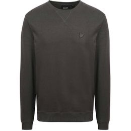 Lyle & Scott Lyle & Scott - Sweatshirt f&uuml;r Herren/Damen Unisex, Logo (Dunkelgrau)