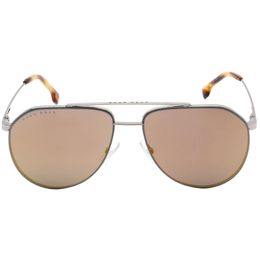 HUGO BOSS 1326 06C5 Silberne Sonnenbrille