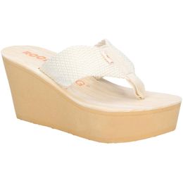Rocket Dog Womens Diver Webbing Slip On Wedge Flip Flops