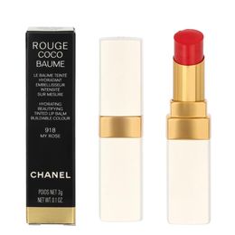 Chanel Rouge Coco Hydrating Beautifying Tinted Lip Balm.