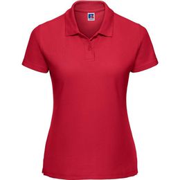 Russel Athletic Russell - "Classic" Poloshirt f&uuml;r Damen (Rot)