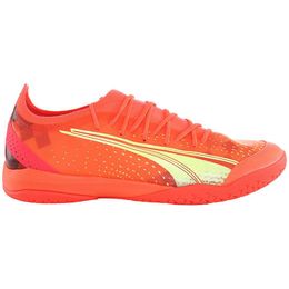 Puma Ultra Ultimate Court Orange Herren-Fu&szlig;ballschuhe