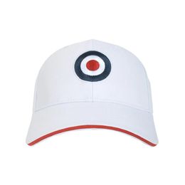 Lambretta - "Target" Baseball-M&uuml;tze (Wei&szlig;)