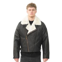 Herren-Bomberjacke aus Schaffellleder aus dem 2. Weltkrieg &ndash; Tucson