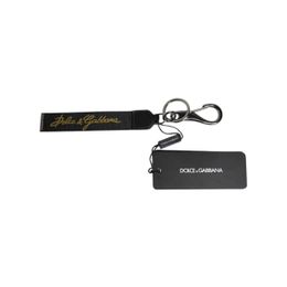 Dolce & Gabbana Schl&uuml;sselanh&auml;nger mit Logo und Haken