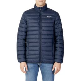 Aquascutum London Logo Marineblaue aktive Jacke