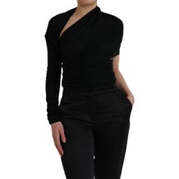 Dolce & Gabbana Dolce Gabbana Ms6454 Top mit einseitiger Drapierung