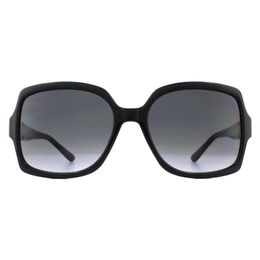 Jimmy Choo Square Womens Black Dark Grey Gradient Sonnenbrille