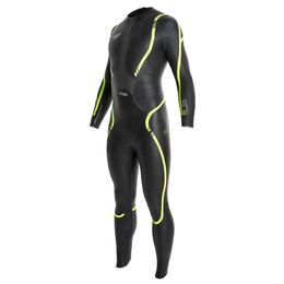 Speedo Triathlon Elite E16 FullSuit Schwarz/Gelbmenschen Neoprenanzug 8 10459a599
