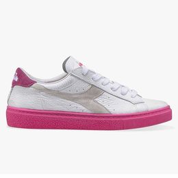 Diadora Montecarlo H Farbblock Ita Damen wei&szlig;e Trainer