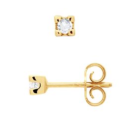 DIADEMA - Ohrringe - Diamanten - Gelbgold
