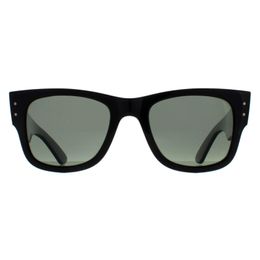 Ray-Ban Square Unisex Poliert Schwarz Gr&uuml;n Polarisiert RB0840S Mega Wayfarer