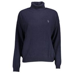 U.S. Polo Assn. Blauer Polyamid Damenpullover