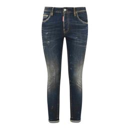 Dsquared2 Dunkelblaue Skater-jeans