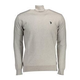 U.S. Polo Assn. Grauer Baumwollpullover f&uuml;r Herren