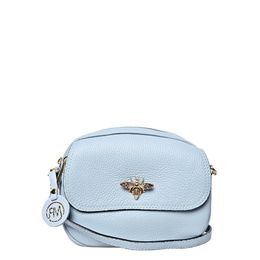 Roberta M T&uuml;rkis Rindsledertasche