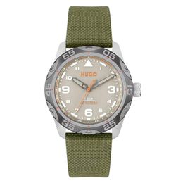 Hugo Herrenuhr Quartz Grau