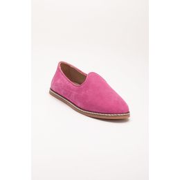 Istanbul Wildleder Leder Slip-On Flache Schuhe Damen