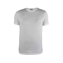 Dior CD Icon T-Shirt Wei&szlig;