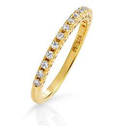Orphelia 'Claire' Damen-Ring aus 925er Sterlingsilber &ndash; Gold ZR-7539/G