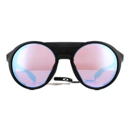 Oakley Wrap Unisex poliert schwarz Prizm Schnee Saphir-Sonnenbrille