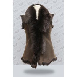 Damen-Shorts-Gilet-Denver aus Toscana-Lammfell