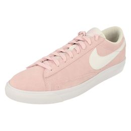 Nike Blazer Low Wildleder Herren Rosa Turnschuhe