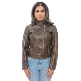 Damen-Bikerjacke aus Leder &ndash; Celaya