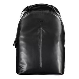 Calvin Klein Schl&uuml;sselgegenstand Rucksack aus schwarzem Leder