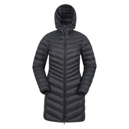 Mountain Warehouse Womens/Ladies Florence Long Padded Jacket (Schwarz)