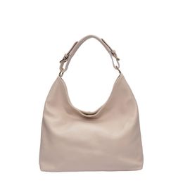 Anna Luchini Beige Rindsledertasche