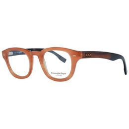Ermenegildo Zegna Runde Acetat-Brille