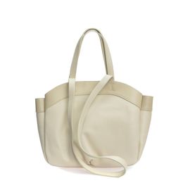 Anna Luchini Beige Rindsledertasche