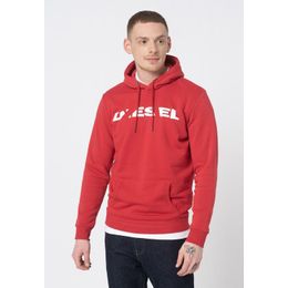 Diesel S Agnes BRO Herren Sweat Hoodie in rot