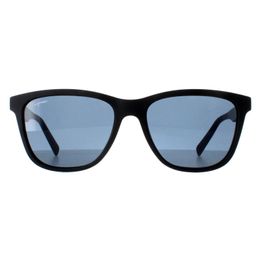 Salvatore Ferragamo SF998S 002 mat zwart blauwe zonnebril