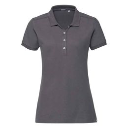 Russel Athletic Russell - Poloshirt Stretch f&uuml;r Damen (Grau)