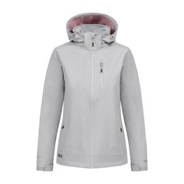 Trespass - "Lorimer DLX" Jacke f&uuml;r Damen, Softshell (Blassgrau meliert)