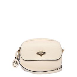 Roberta M Beige Rindsledertasche