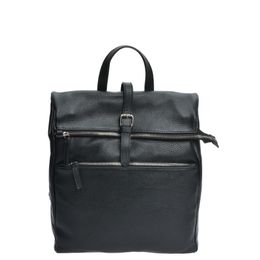 Anna Luchini Schwarz Rindsledertasche