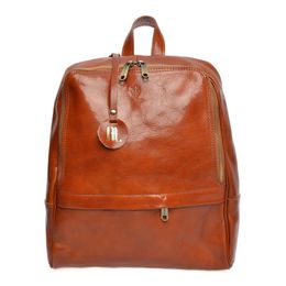 Anna Luchini Braun Rindsledertasche