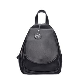 Roberta M Schwarz Rindsledertasche