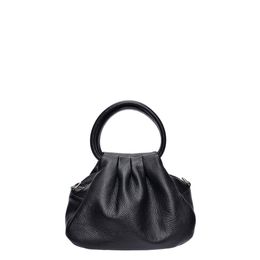 Luisa Vannini Schwarz Rindsledertasche