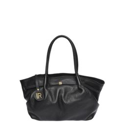Isabella Rhea Schwarz Rindsledertasche