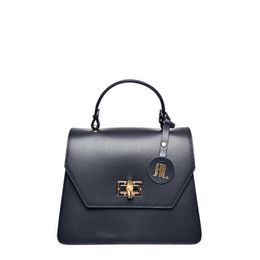 Anna Luchini Schwarz Rindsledertasche