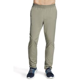 Skechers Performance Pant Downtown Classic Polyester Herren Olivfarbene Trainingshose