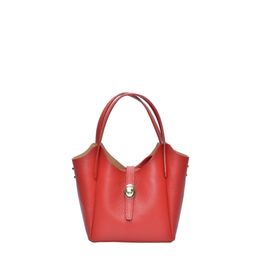 Isabella Rhea Rot Rindsledertasche