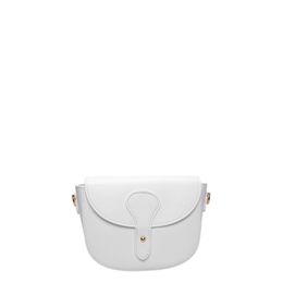 Roberta M Wei&szlig; Rindsledertasche